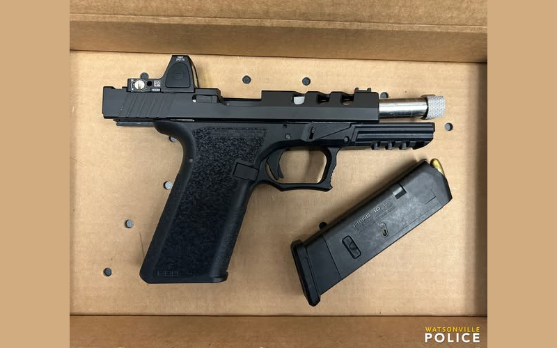 Watsonville Police Arrest Teen Gang Member, Recover Firearm at Local ...